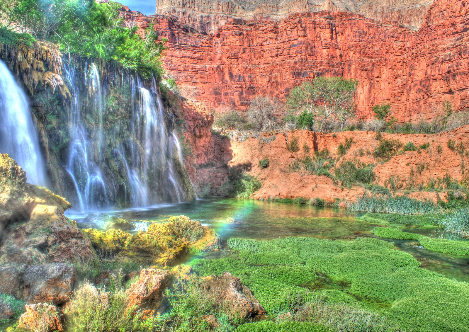 Jay Vee Kay Photography: Just beyond Little Navajo Falls - Supai, AZ