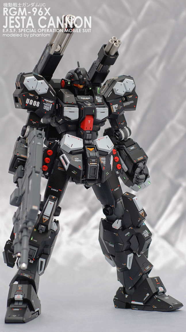 Custom Build: MG 1/100 Jesta Cannon