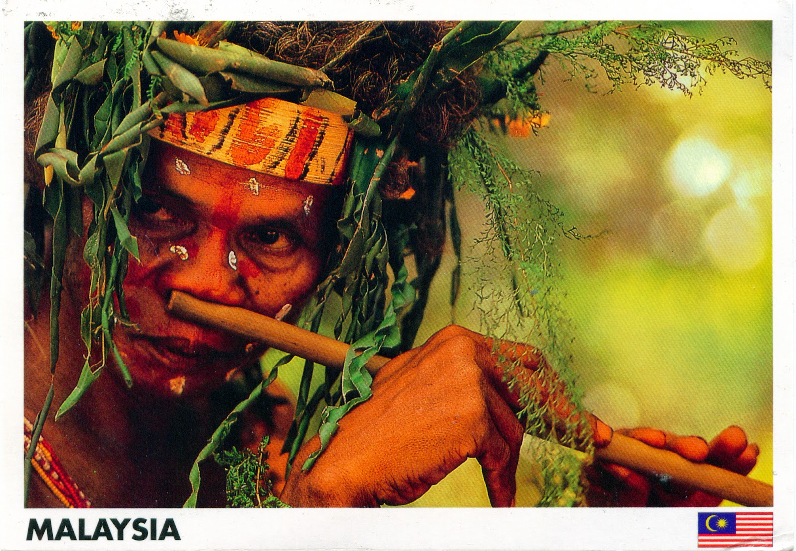 WORLD, COME TO MY HOME!: 0702 MALAYSIA - An Orang Asli playing the nose ...