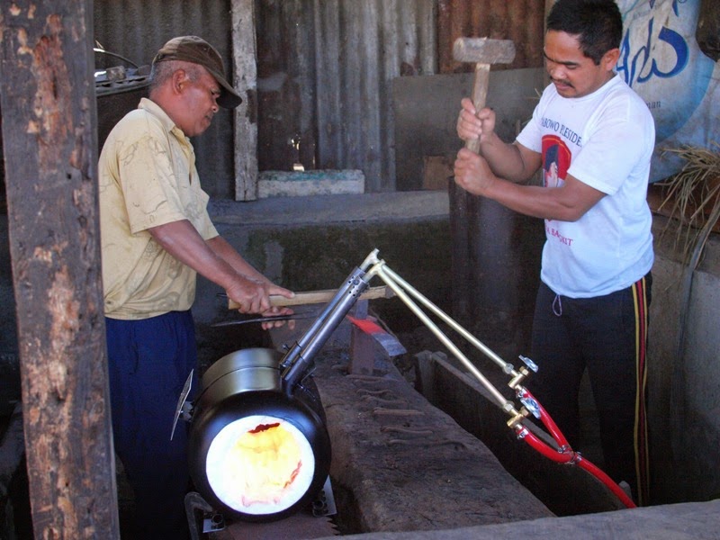 www.pisauku.blogspot.com: Test Tungku Tempa Gas #thinkHARD Forge 2