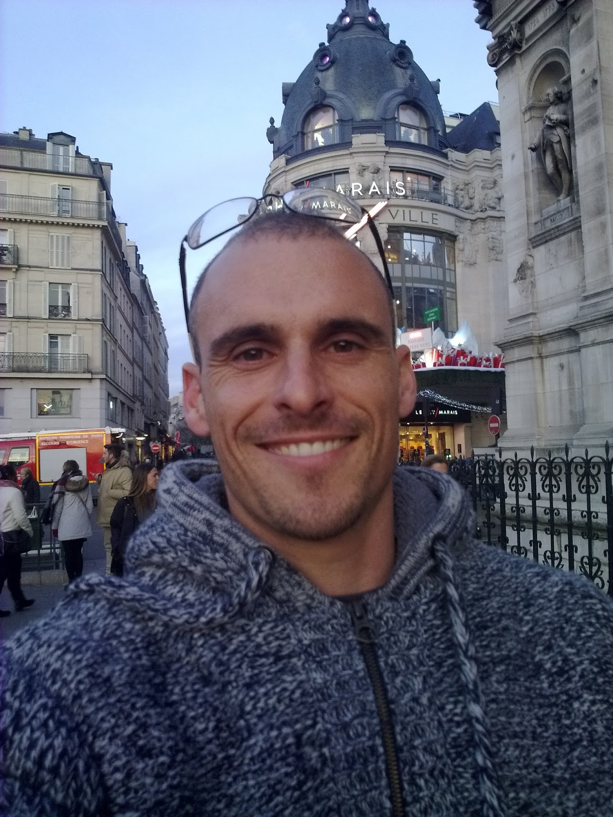 Grégory Capra: Grégory Capra dans le Marais