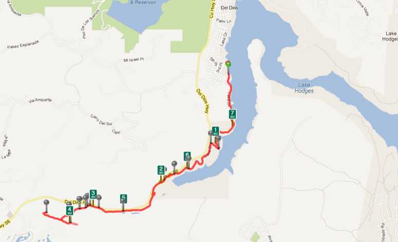 Two Little Runners: Experiencing (too much?) nature on Lake Hodges trails