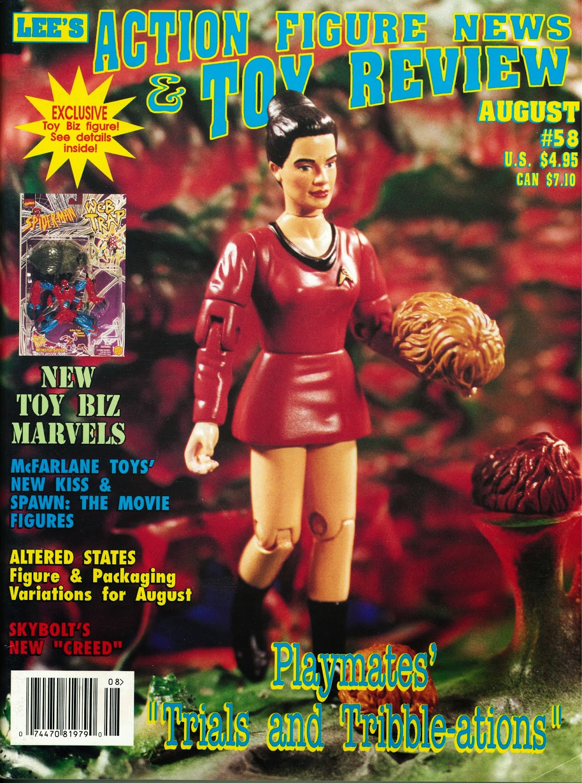 UP CLOSE & PLASTIC: Trials & Tribble-Ations Action Figures (1997)