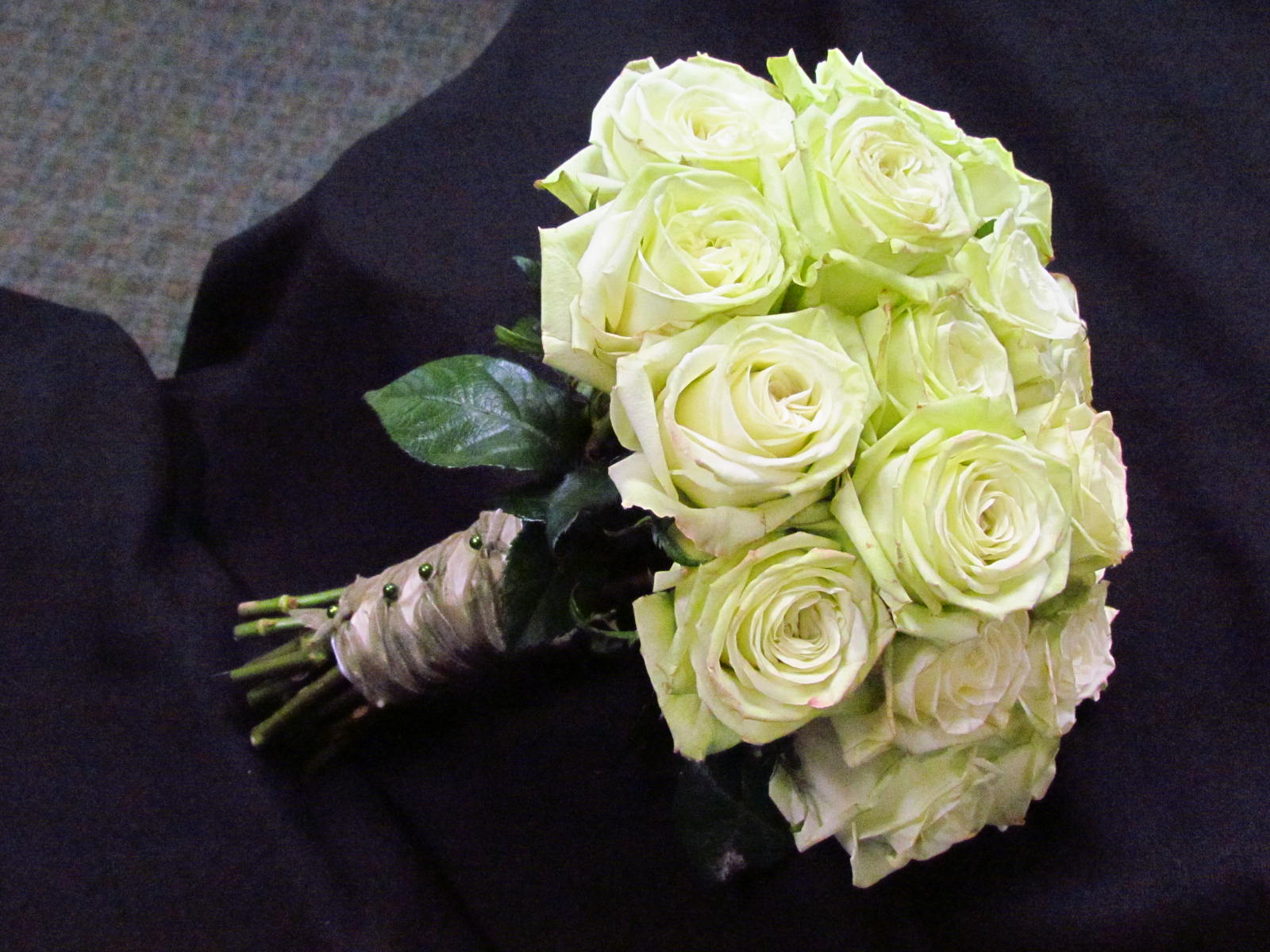 Florafino's Weddings: The "Green Rose" Bouquet