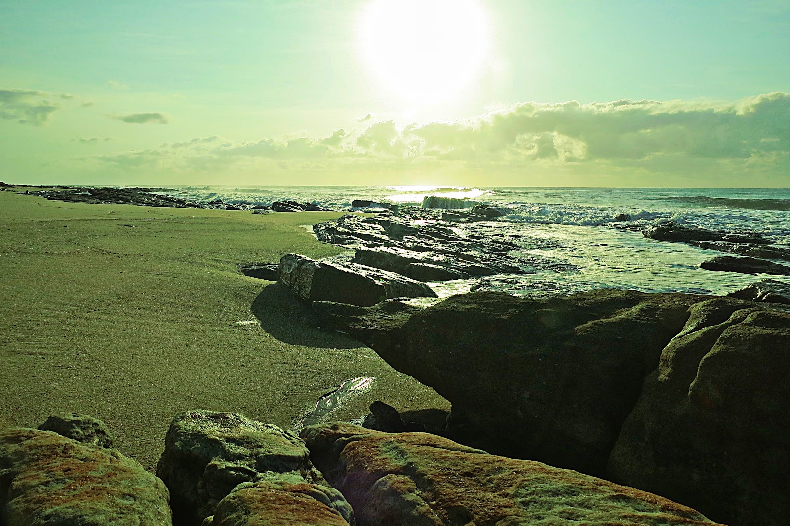 drakensview: Beach scenes, Port Edward.
