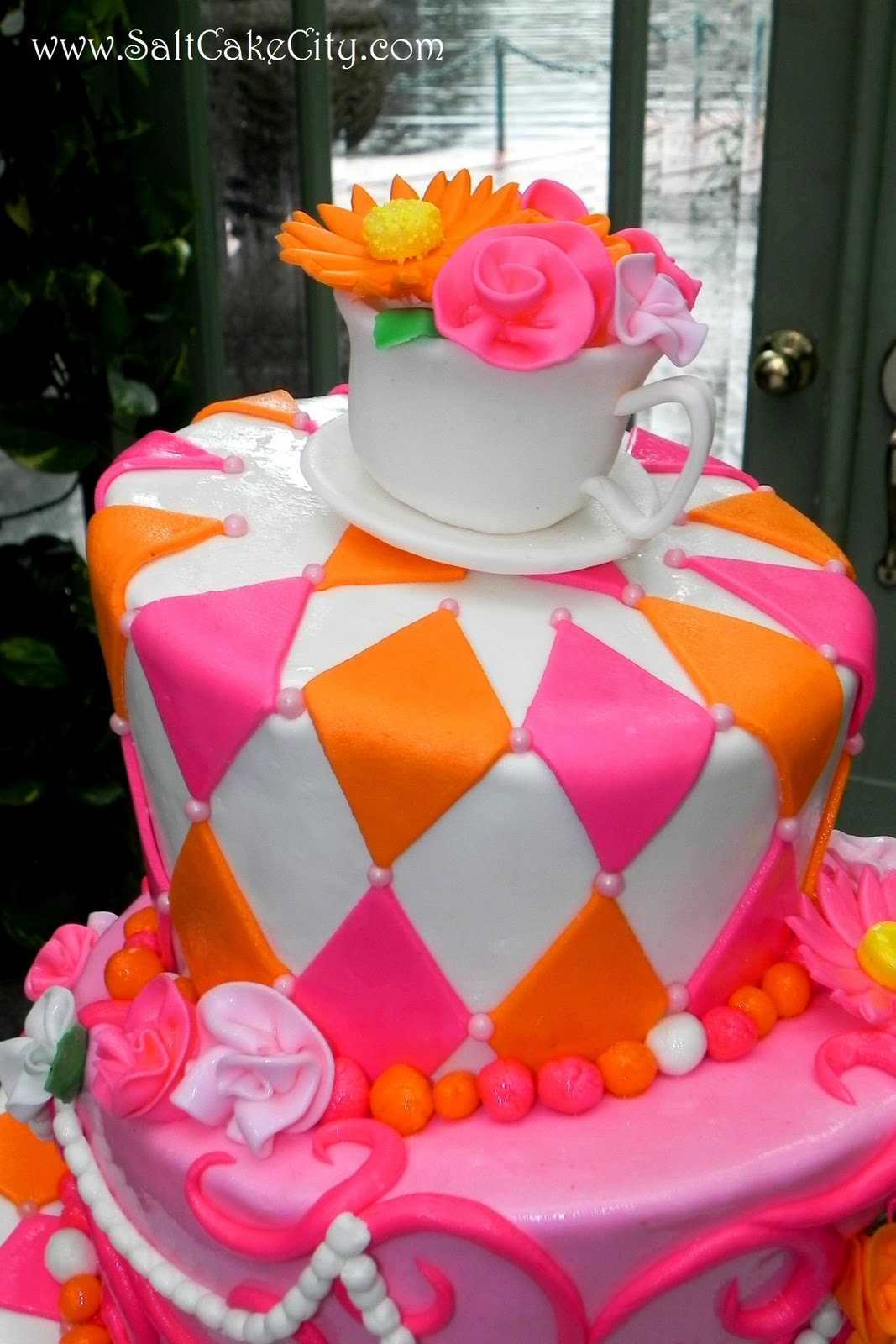 Cake Boss Wedding Cakes Pink