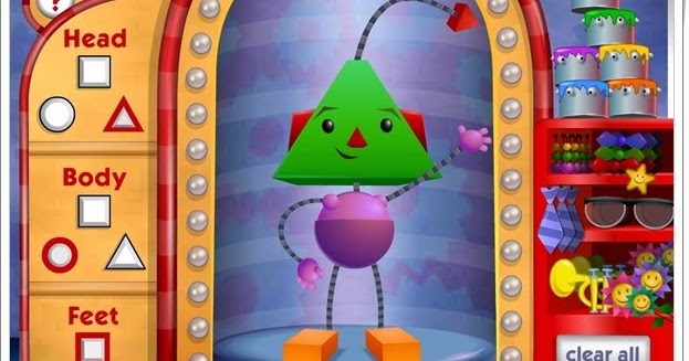 Recursos Educativos de Educación Infantil: "Shapebot showroom" (Juego ...