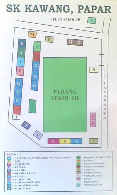 Sekolah Kebangsaan Kawang, Papar: PETA LOKASI