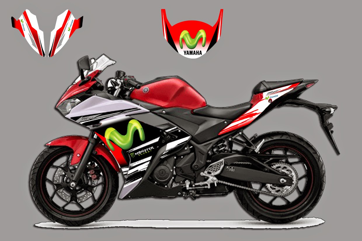 Decal stickers Kit Yamaha R25
