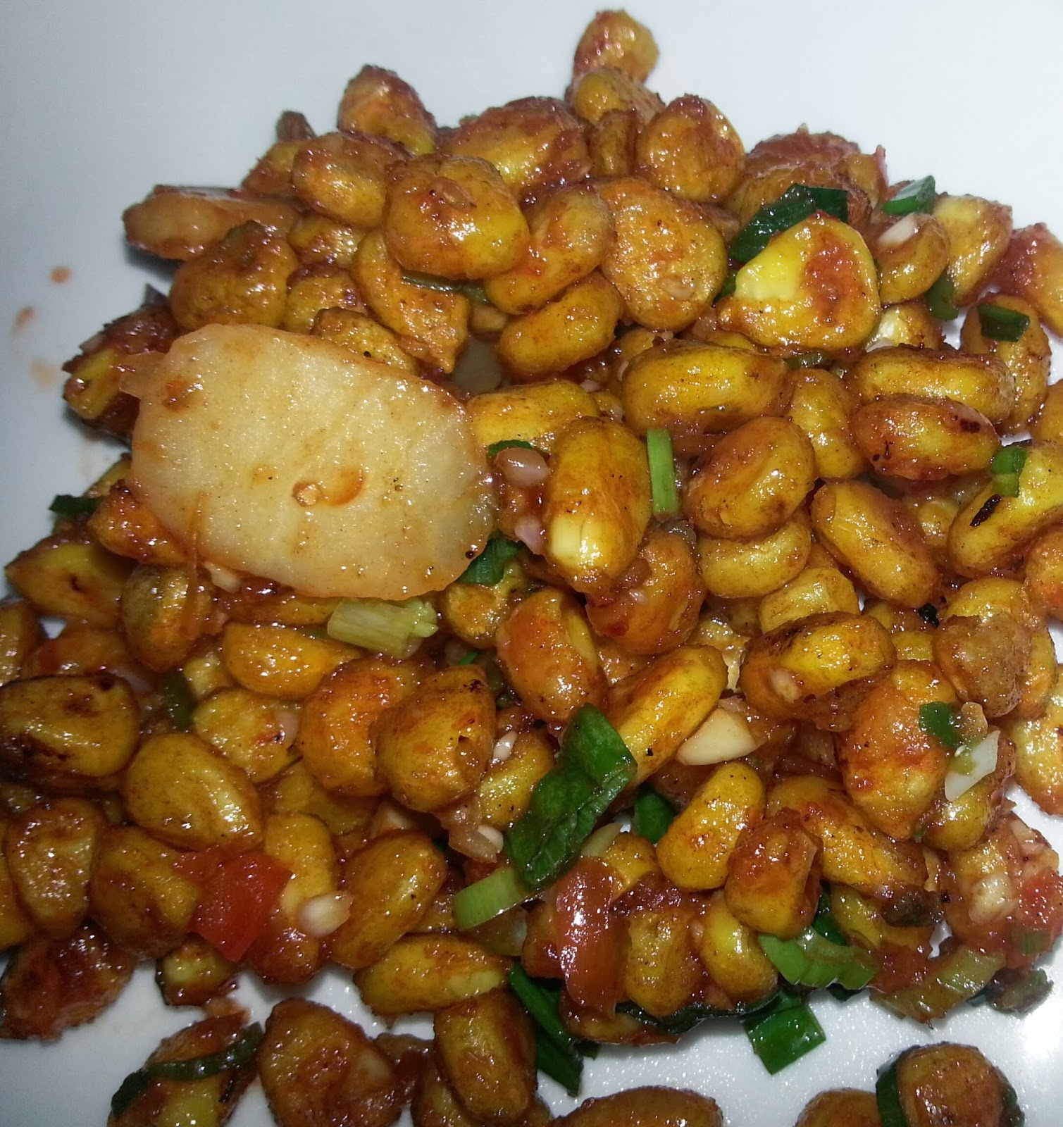 saltandtamarind: Crispy Sweet Corn & Water chestnut