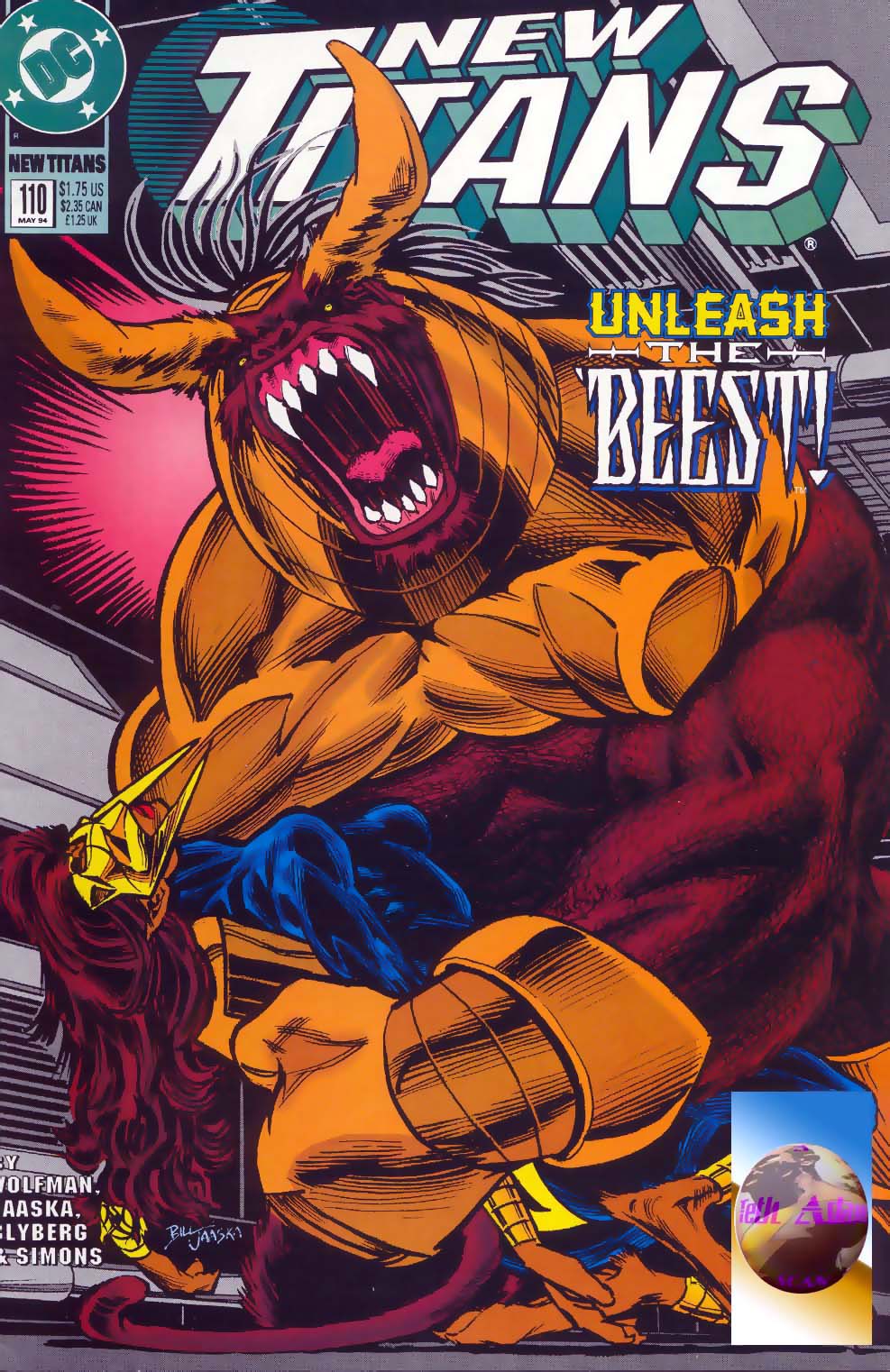 Read online The New Titans (1988) comic - Issue #110