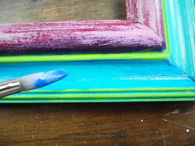 Jules Madden: DIY Painted Picture Frame