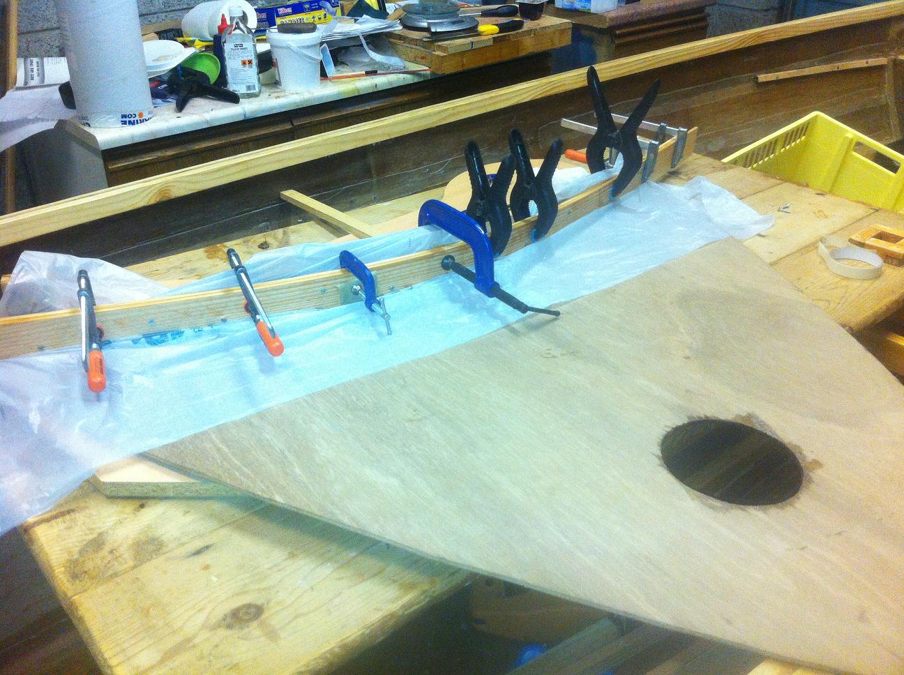 SFD-Stornoway-12-Nenagh: Foredeck, Mast Support, Samson post and Breasthook