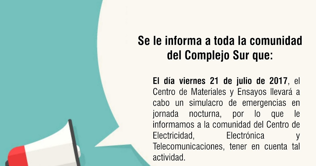 CEET: Información importante para toda la comunidad