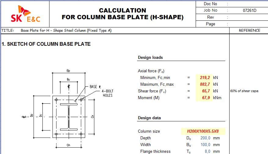 BASEPLT9 Steel Column Base Plate Analysis Per AISC 9th Ed, 53% OFF BASEPLT9 Steel Column Base Plate Analysis Per AISC 9th Ed, 53% OFF