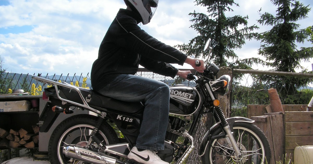 191 cm wzrostu, na Romecie K125.