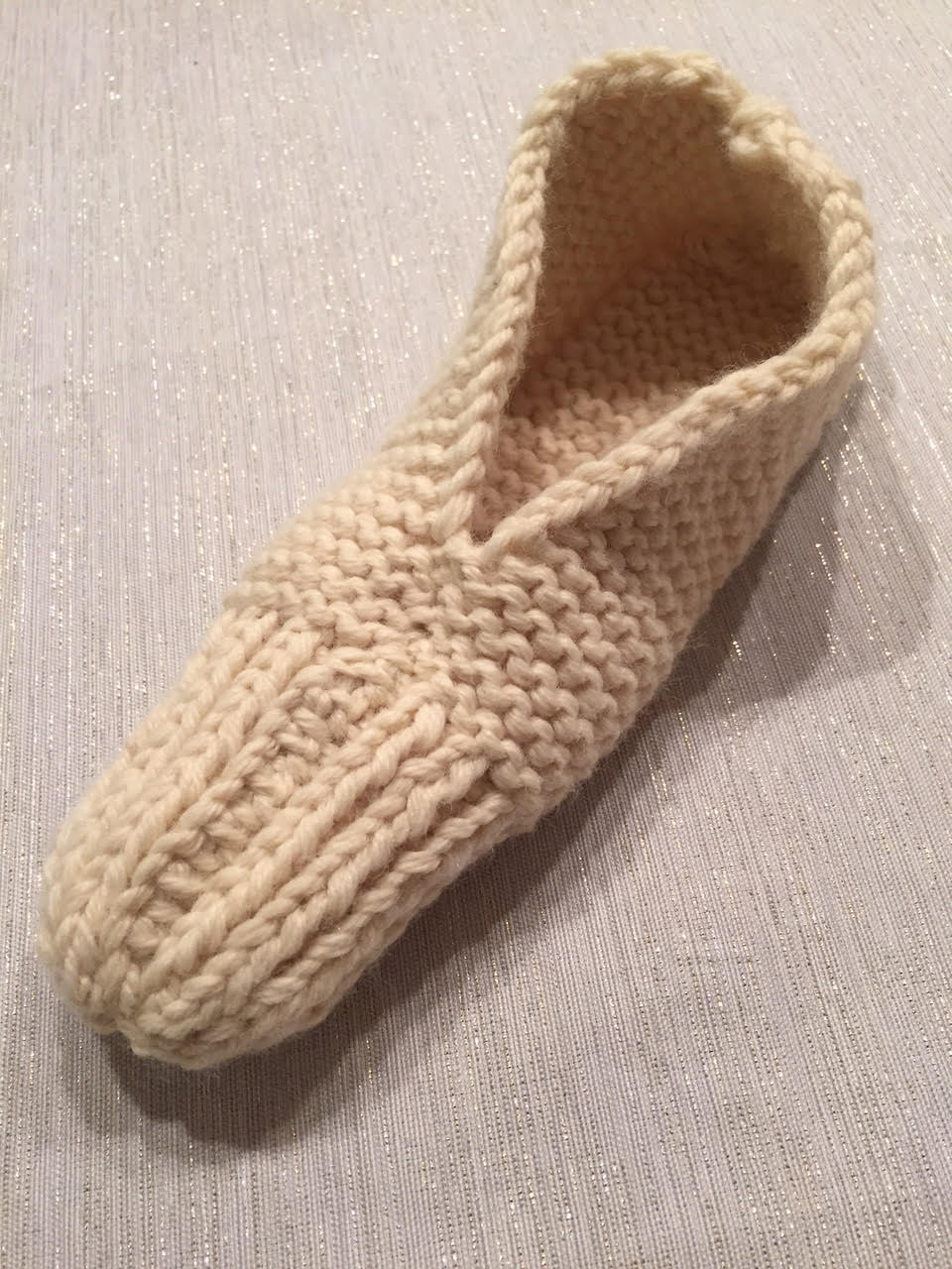 Math4Knitters: Sensible Slippers