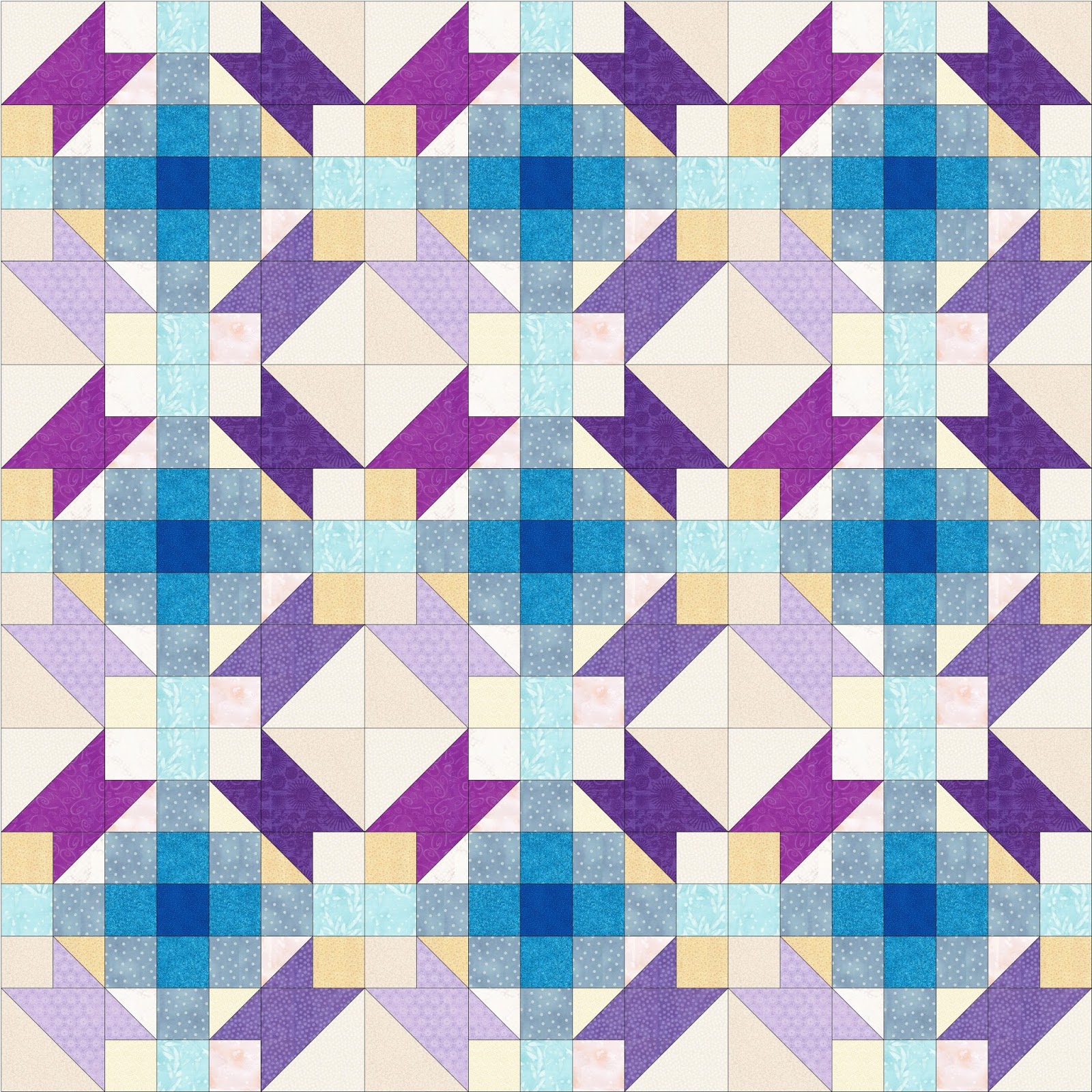 Life Sew Crafty: Granny Square Banner Quilt