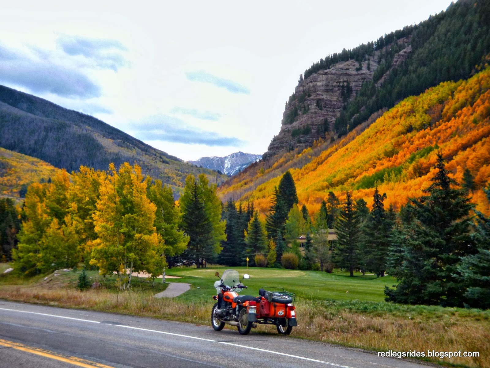 A Redleg's Rides : An Overcast Fall Day in Vail, Colorado