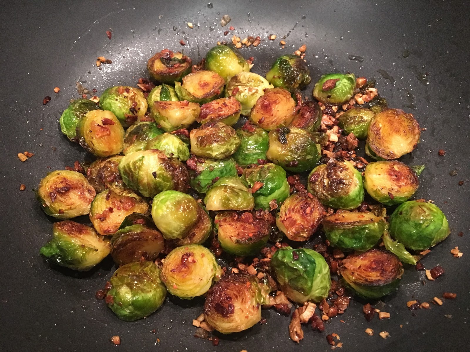 Chilli Charred Brussel Sprouts