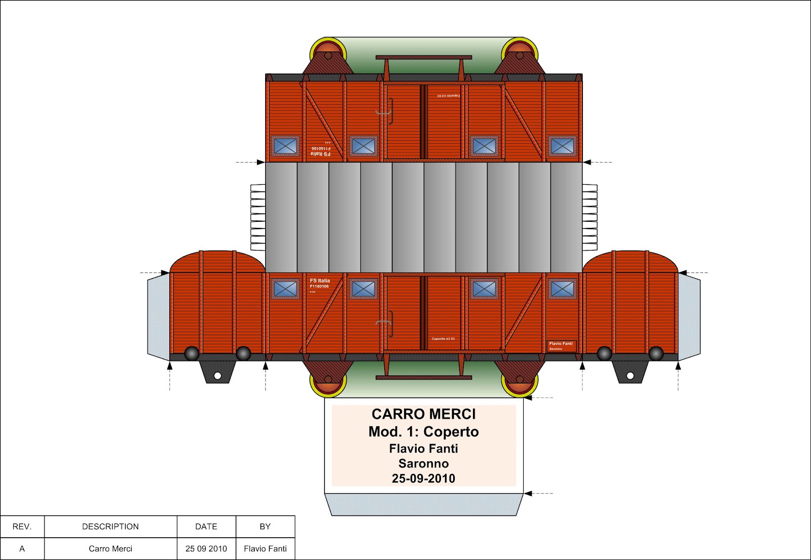 Il blog di Flavio: Modelli di Carta