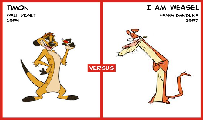 Smoking Cool Cat: Timon versus I am Weasel