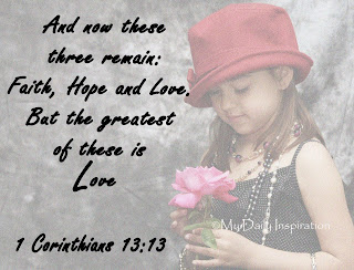 Faith, hope and love