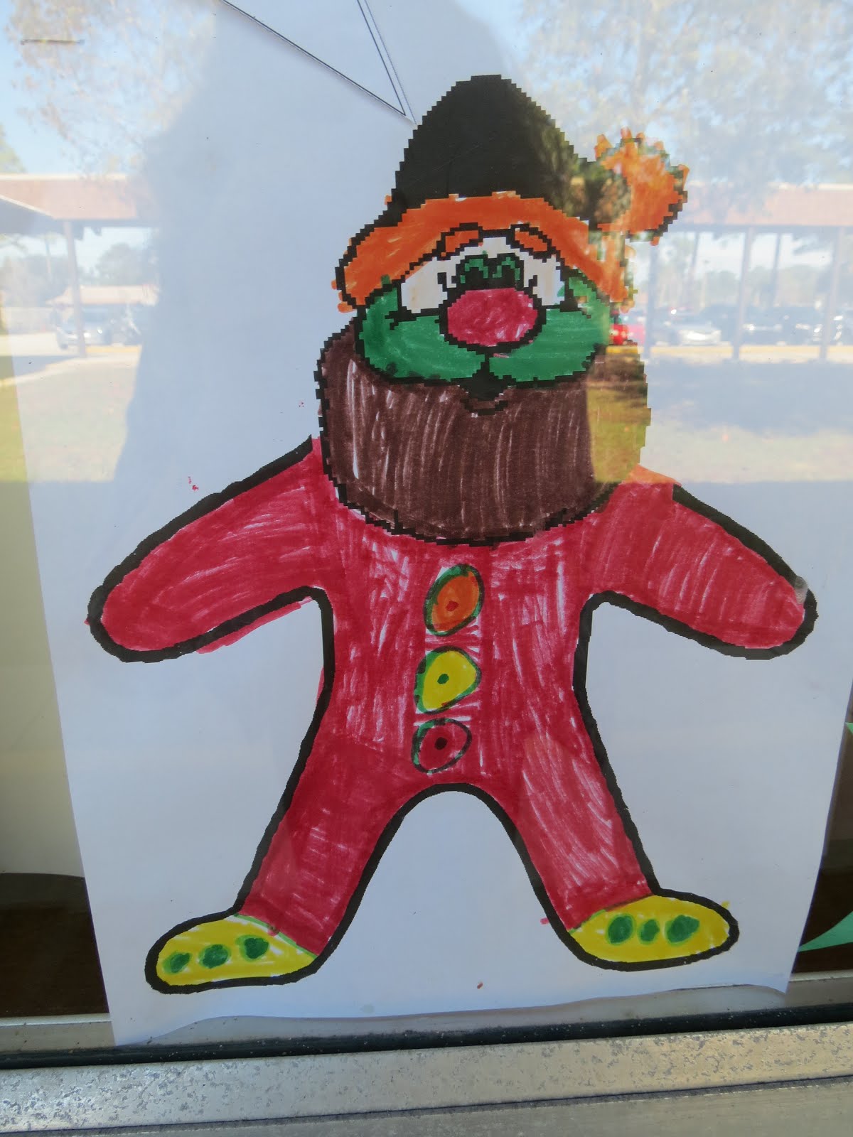 First Grade Speedsters: Santa's New Suit Family Project