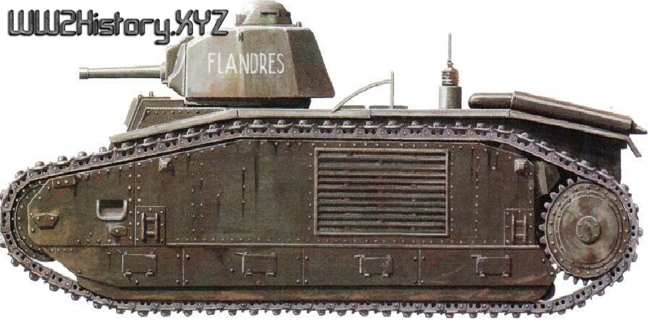 FRANCE Char B1-bis heavy tank | WW2 History