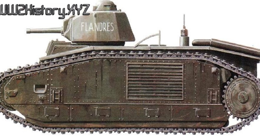 FRANCE Char B1-bis heavy tank | WW2 History