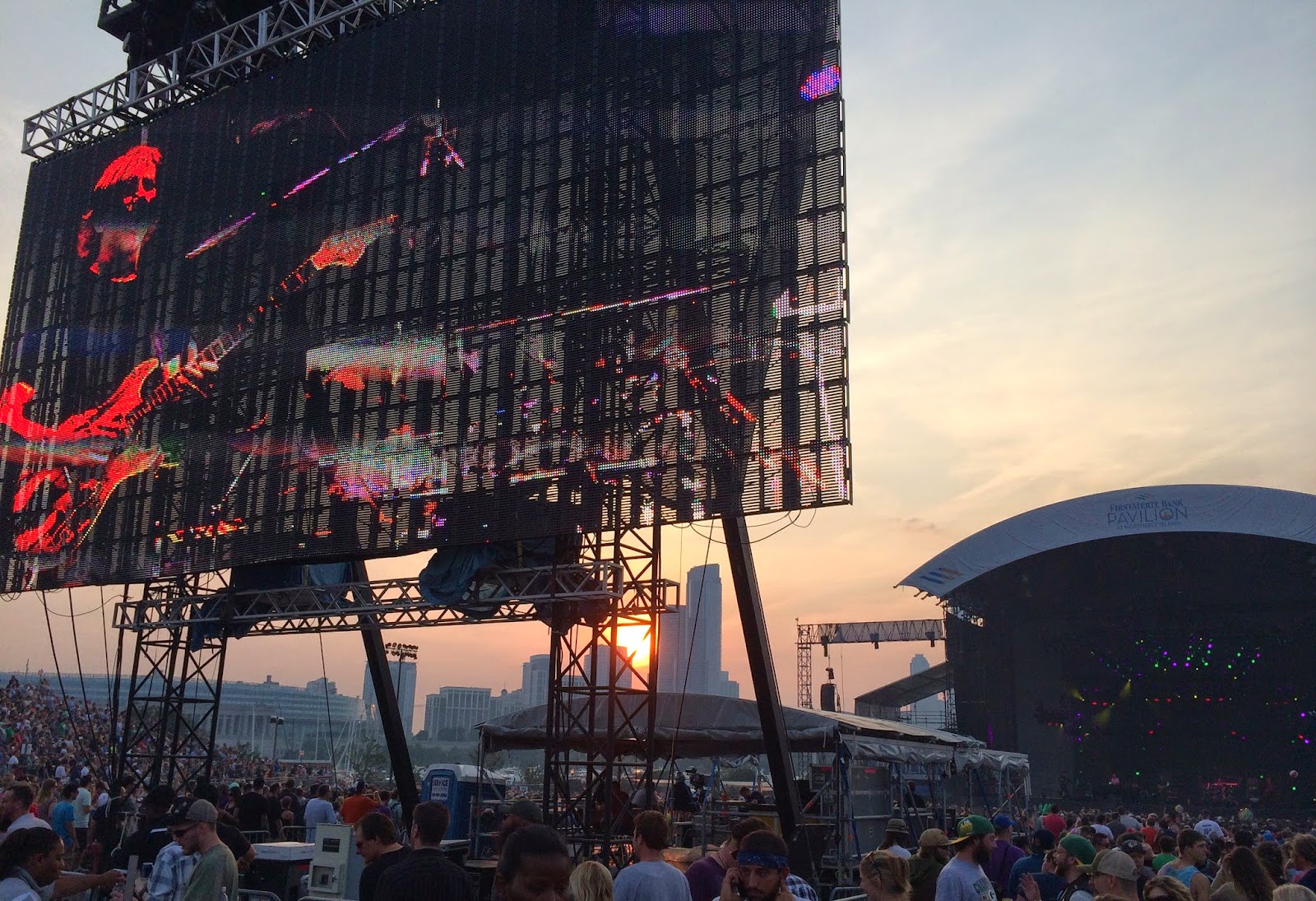 ramblings of a concert junkie: Phish, FirstMerit Bank Pavilion at ...