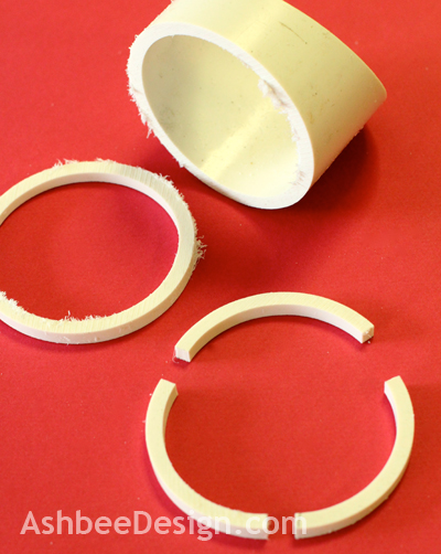 Ashbee Design: PVC Christmas Ornament #2 • DIY