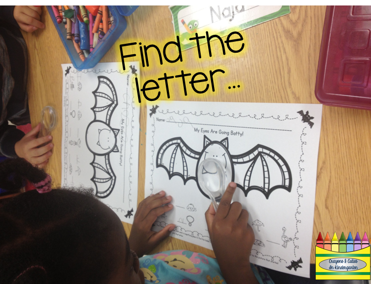 Crayons & Cuties In Kindergarten: We Went 'Batty!'