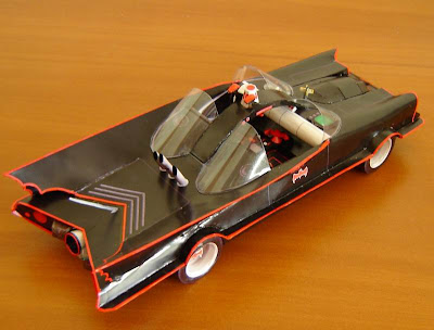 papercrafts from prabhu: 1966 Batmobile Papercraft