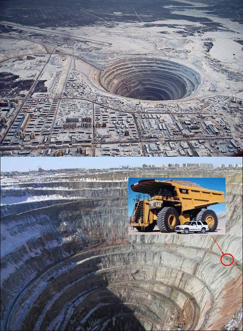 Mirny Diamond Mine in Siberia : Your BLog Name|