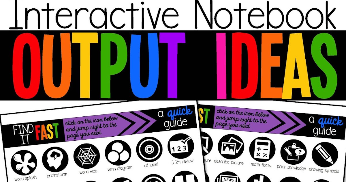 Output Ideas for Interactive Notebooks - WHAT IS SCIENCE