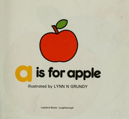 A is for apple (Ladybird book) | all about children books