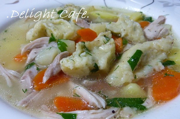 .Delight Cafe.: Kana-klimbisupp