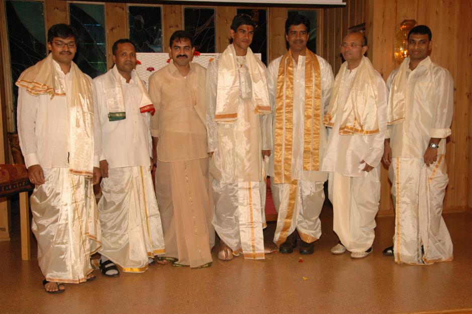 home Shanthi home: Sankalp's Dhoti Ceremony