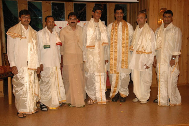home Shanthi home: Sankalp's Dhoti Ceremony