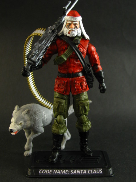 Lucasclones' Customs: Ho Ho Yo Joe! G.I.Joe Santa Claus