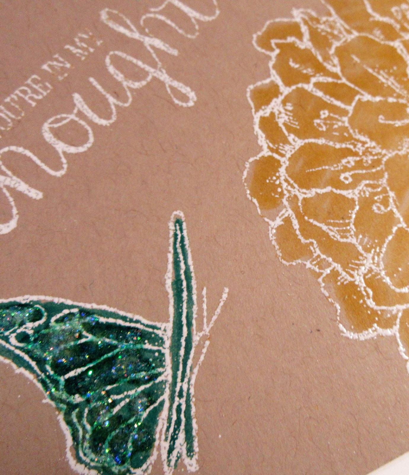 StampLadyKatie.com: Coloring on Craft Paper