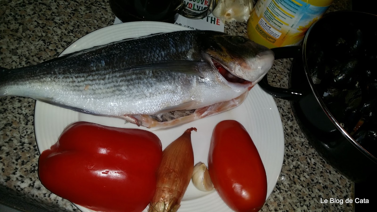 Le blog de Cata: Dorade royale grillée à la poêle