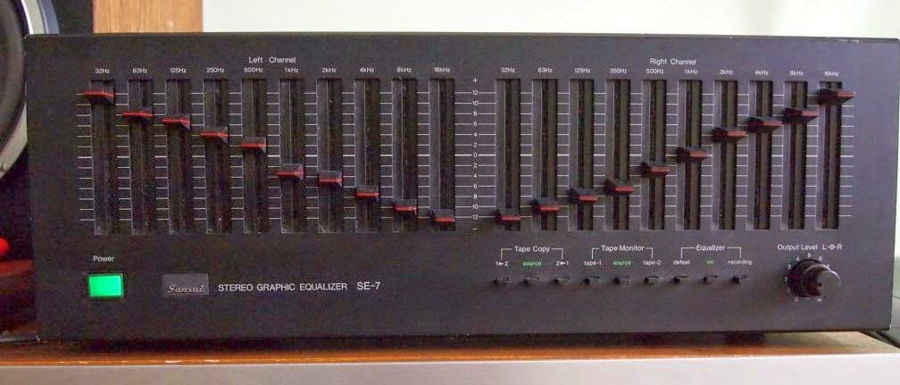 Sansui SE-7 - Graphic Equalizer | AudioBaza