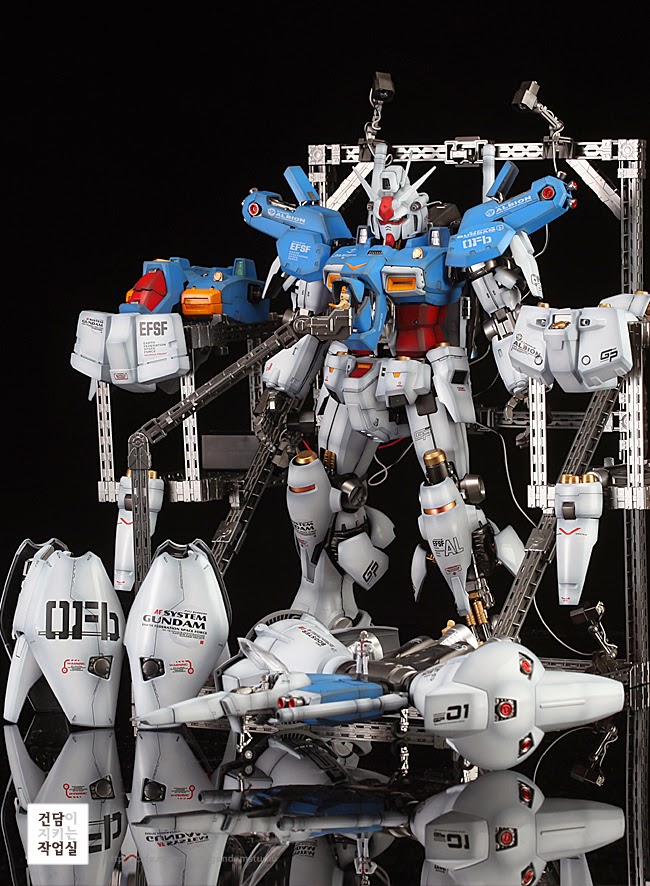 GUNDAM GUY: PG 1/60 RX-78 GP01 Gundam GP01/Fb - Painted Build w/ LEDs