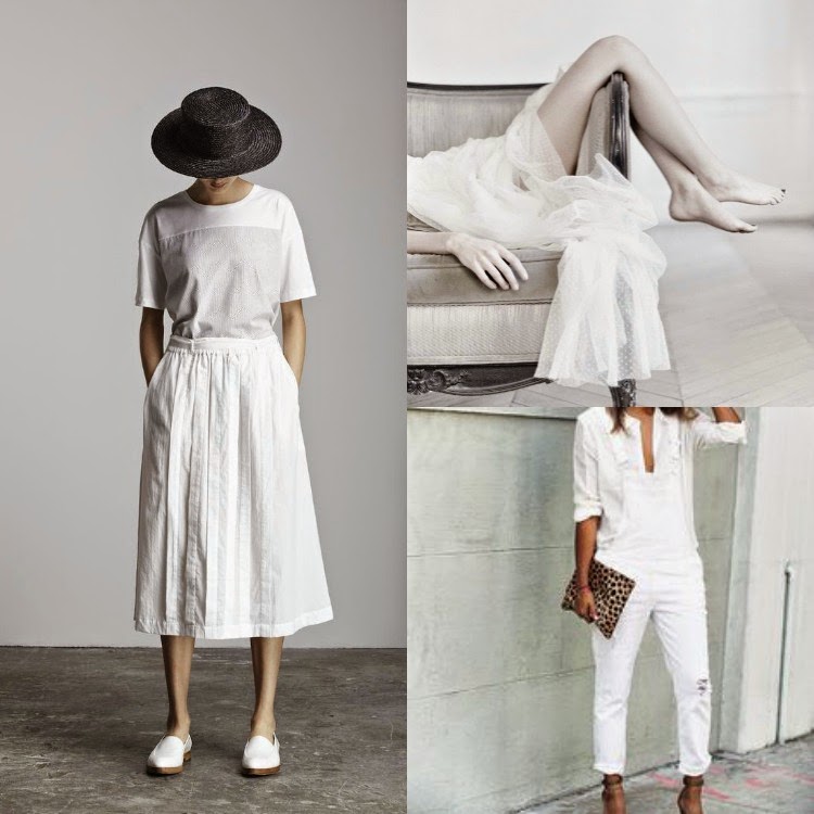 Total white looks for all the year