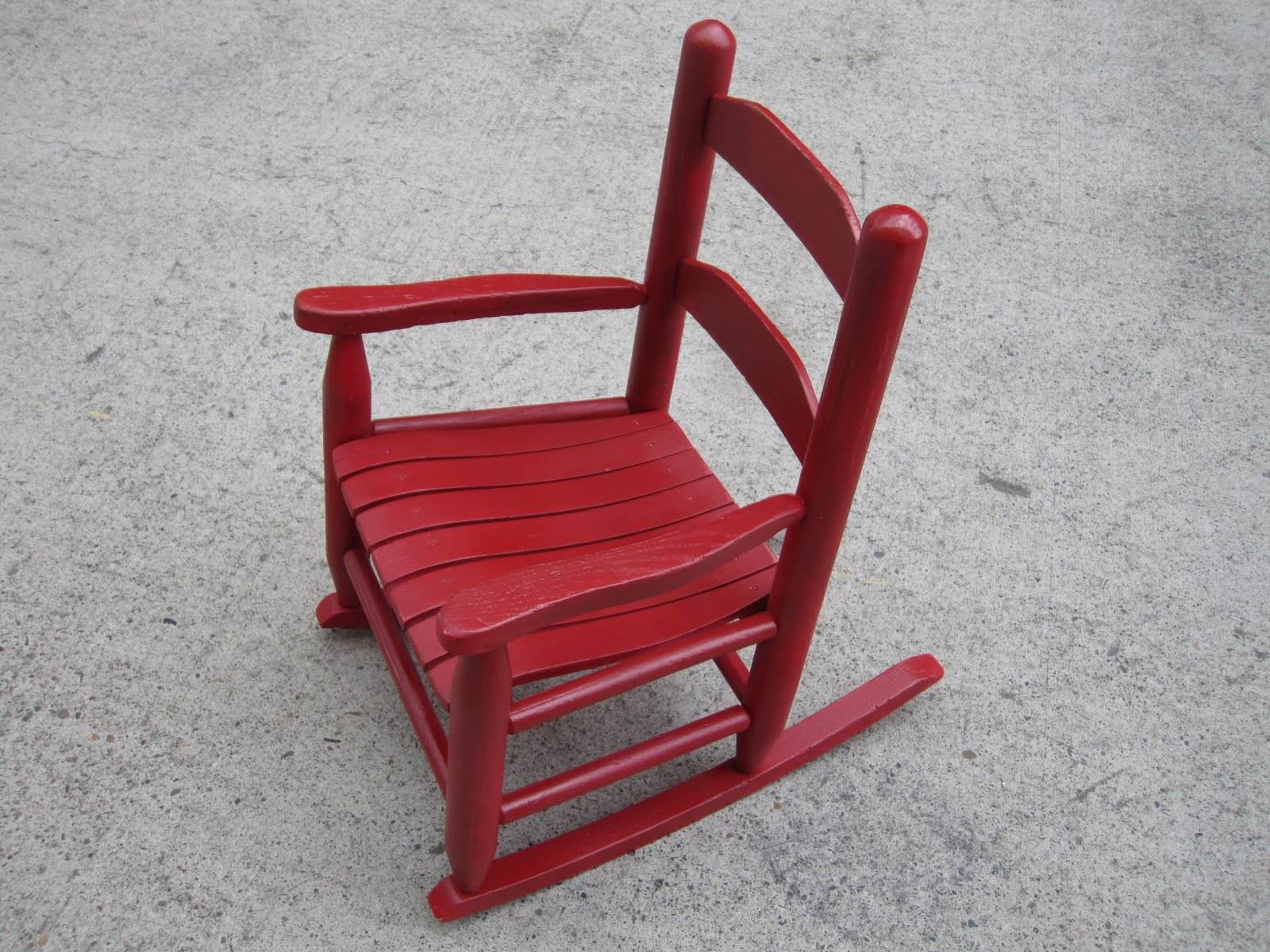 Portobello Road: Little Red Rocking Chair