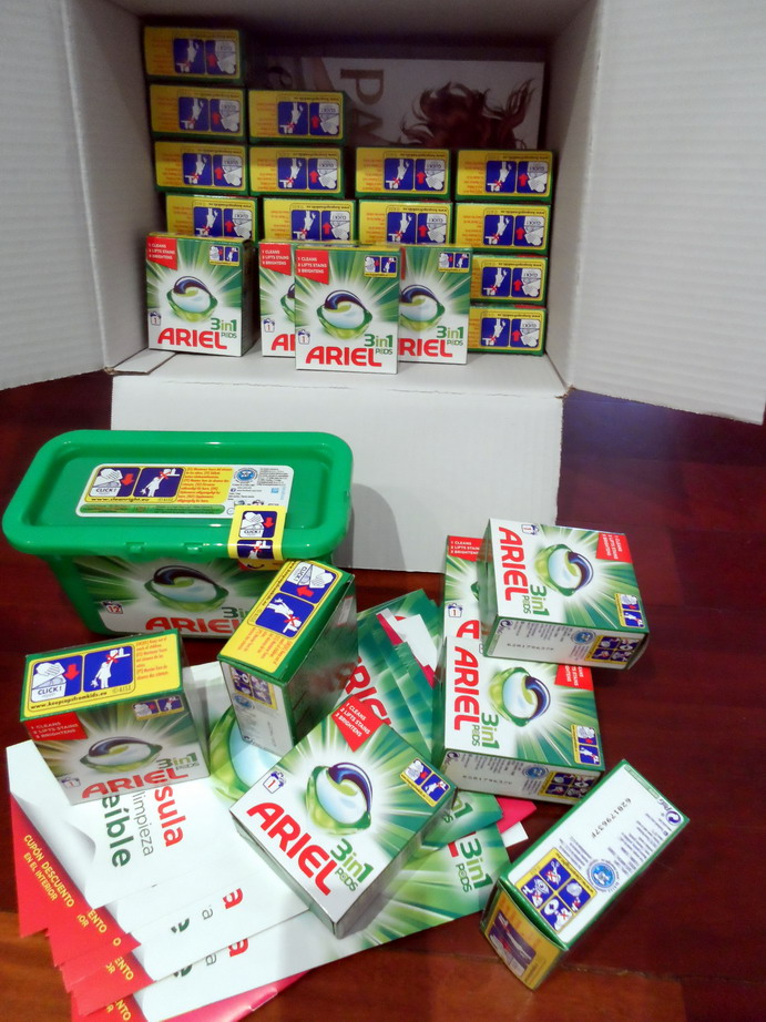 me gusta ahorrar: Prueba GRATIS ARIEL 3 en 1