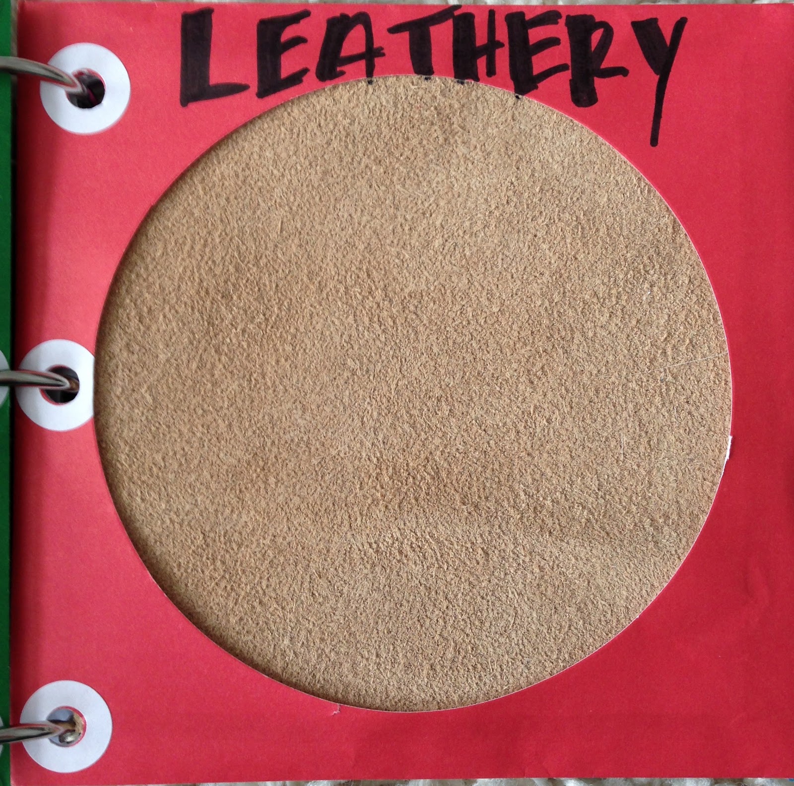 How Sweet It Is: DIY Book of Textures (sensory book)