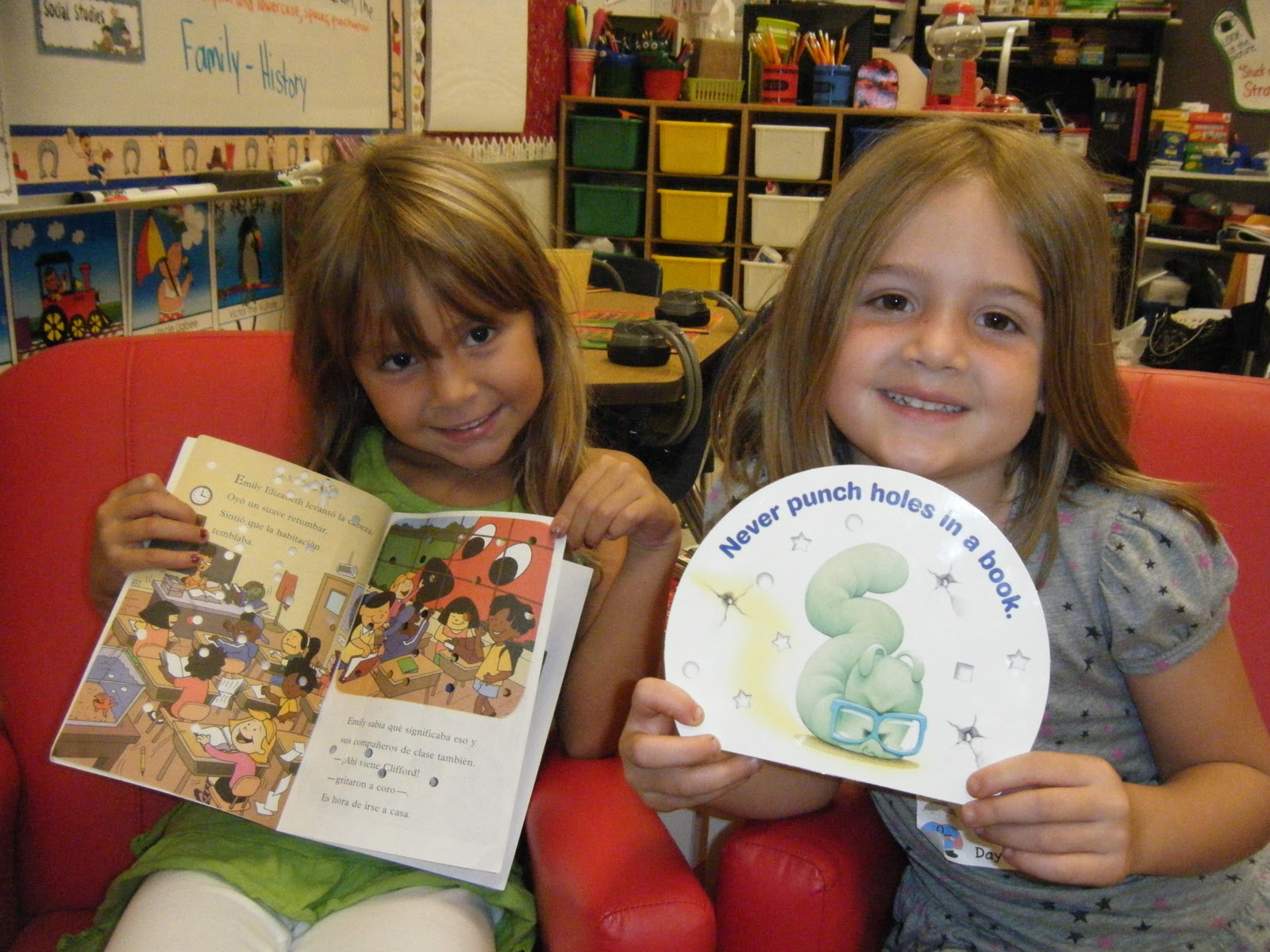 Ms. M.'s KG Class: Mr. Wiggles: Book Care